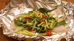 Oven-steamed fish parcels | Jono & Jules do food & wine