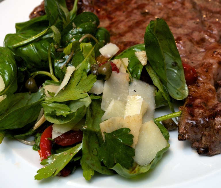 Marinated Pepper Salad with Pecorino | Jono & Jules do food & wine