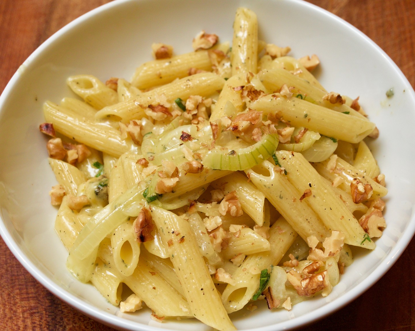 Stilton & penne pasta | Jono & Jules do food & wine