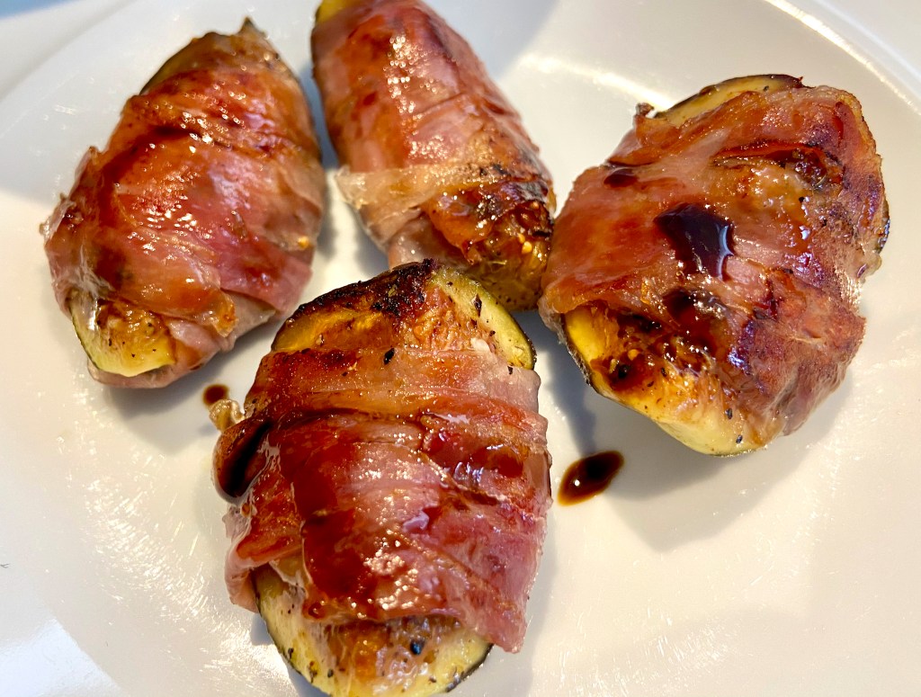 Pan-fried Figs in Parma Ham | Jono & Jules do food & wine