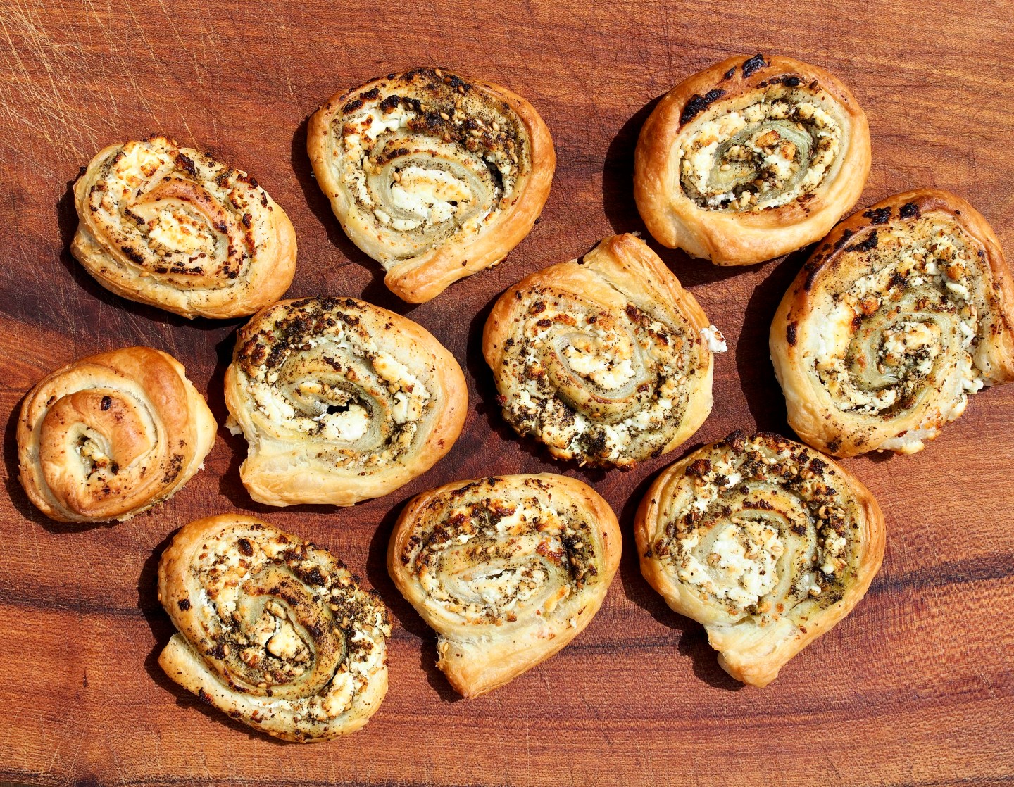 Za’atar & Goats’ Cheese Puffs | Jono & Jules do food & wine