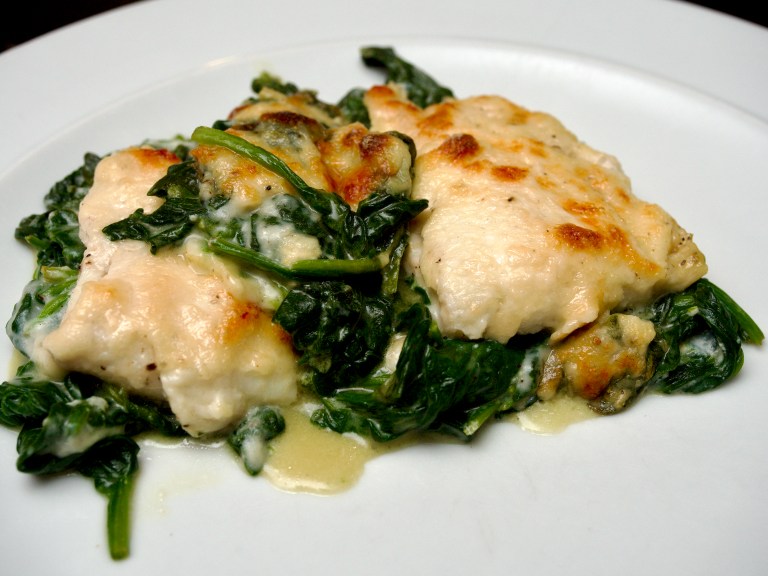 Lemon Sole Florentine | Jono & Jules do food & wine